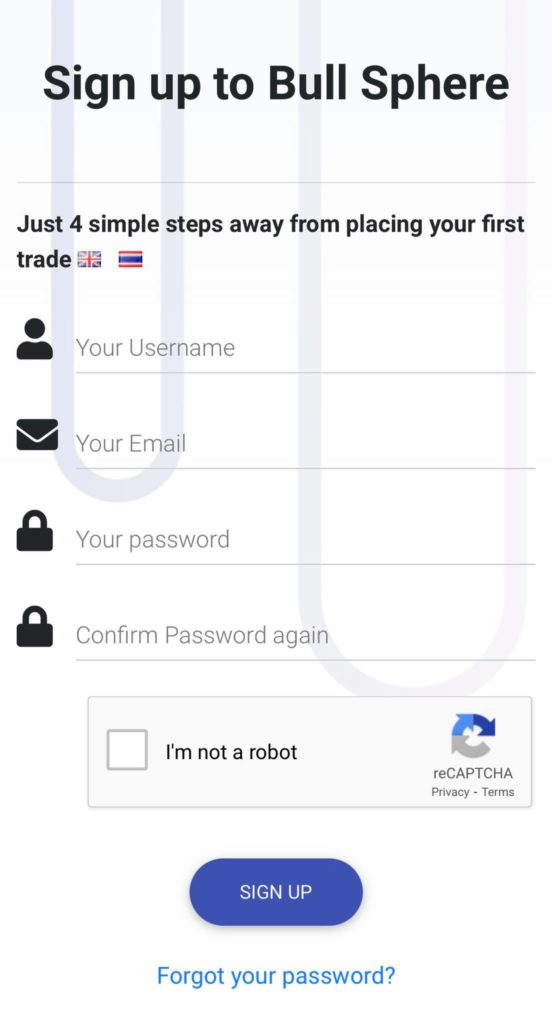 สมัครเปิดบัญชี Bull Sphere มีขั้นตอนอย่างไร - Forexduck