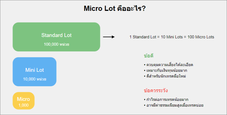 Micro Lot คืออะไร วิธีคำนวณ การตั้งค่าในการเทรด - Forexduck